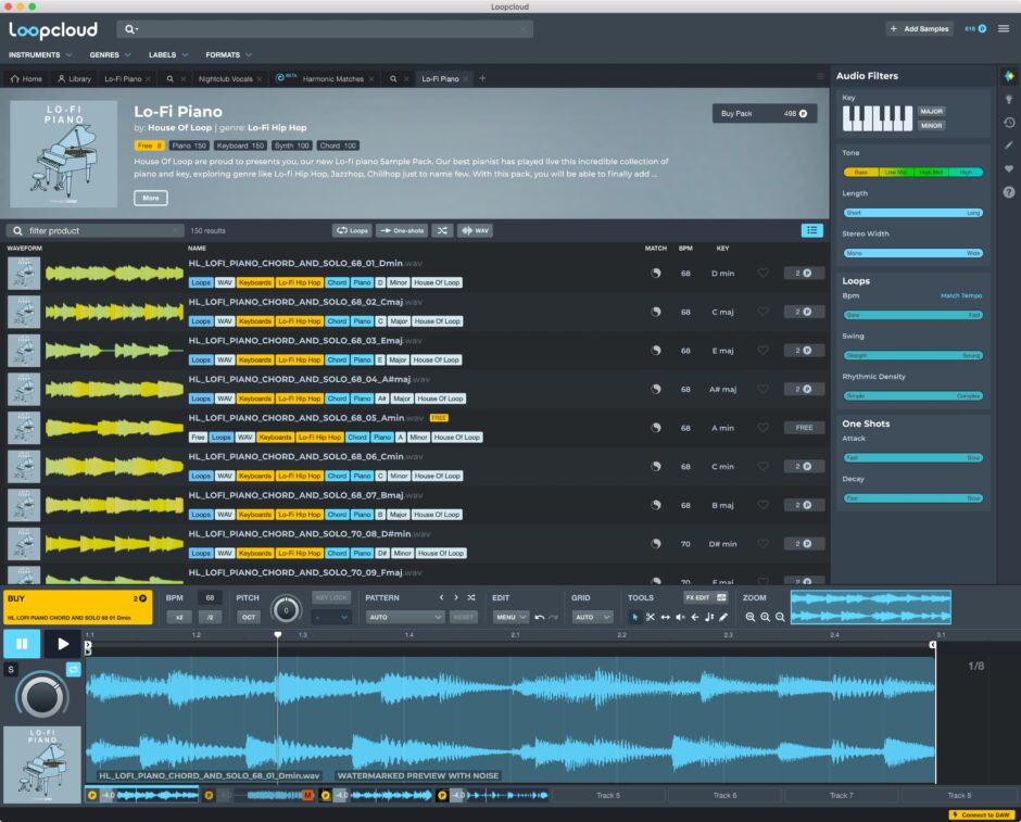 Loopcloud ver 6のレビュー！バージョンアップでネタ選びが更に楽ちんに！ | DTM DRIVER!