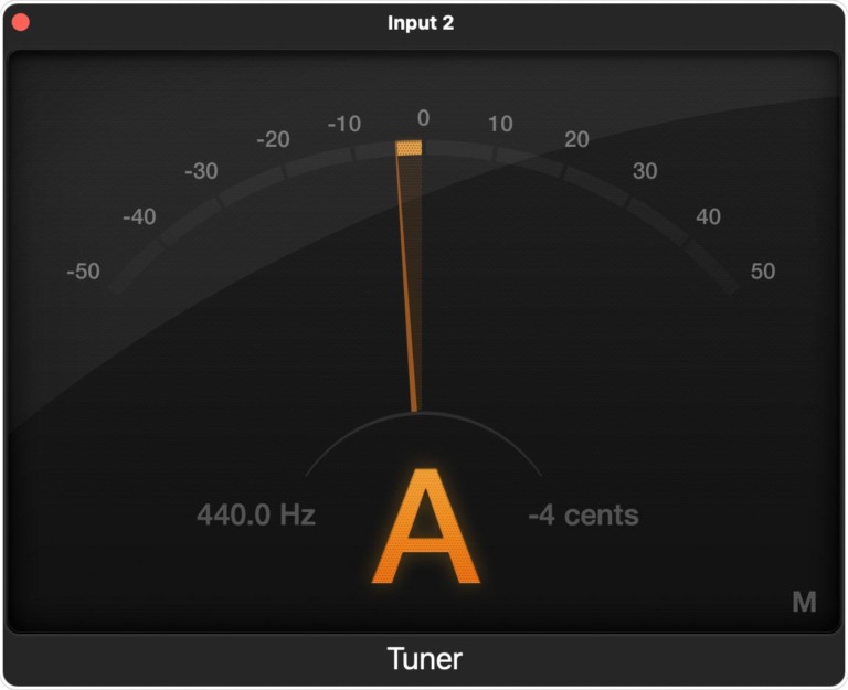 Logic Proのチューナの使い方（楽器をチューニングする） | DTM DRIVER!